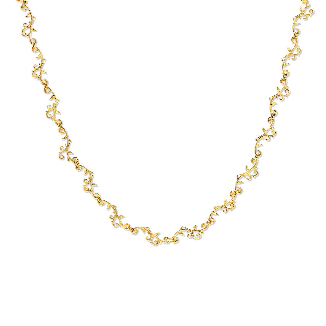 Home Adjustable Sizing Rose Vine Chain Necklace